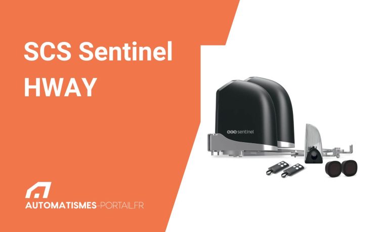 Motorisation connectée à bras articulé HWAY - Motorisation portail